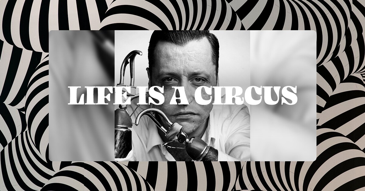 Tom Nash: Art Triumph Over Disability | Cirque du Soleil Blog - Cirque ...